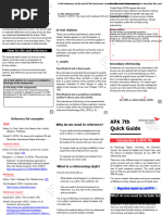 Harvard - Quick - Reference - Guide Arden University | PDF