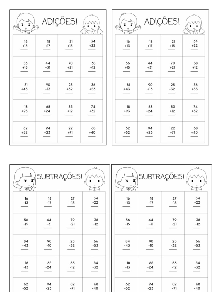 Adição e Subtração | PDF