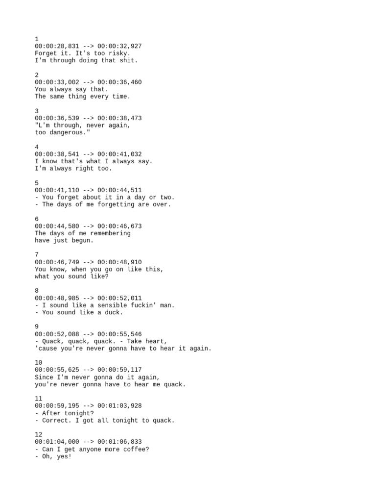 Rip x264 YIFY SRT | PDF | Hamburgers | Pulp Fiction