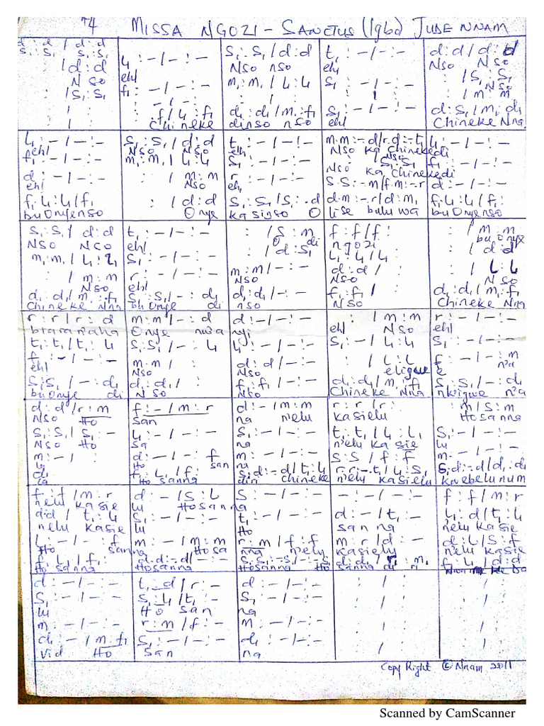 Nso Nso Eh by Jude Nnam | PDF