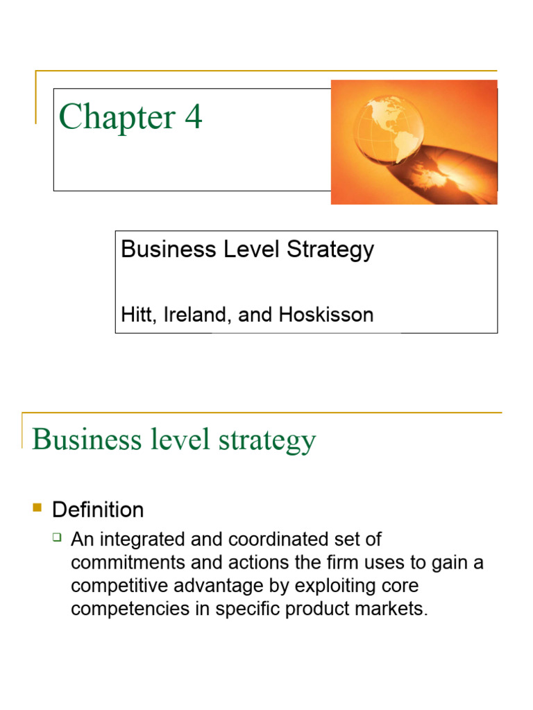 Gm105chapter 4 | PDF | Competitive Advantage | Business