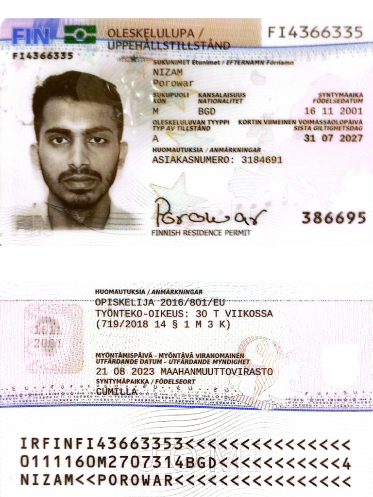 Resident Permit | PDF