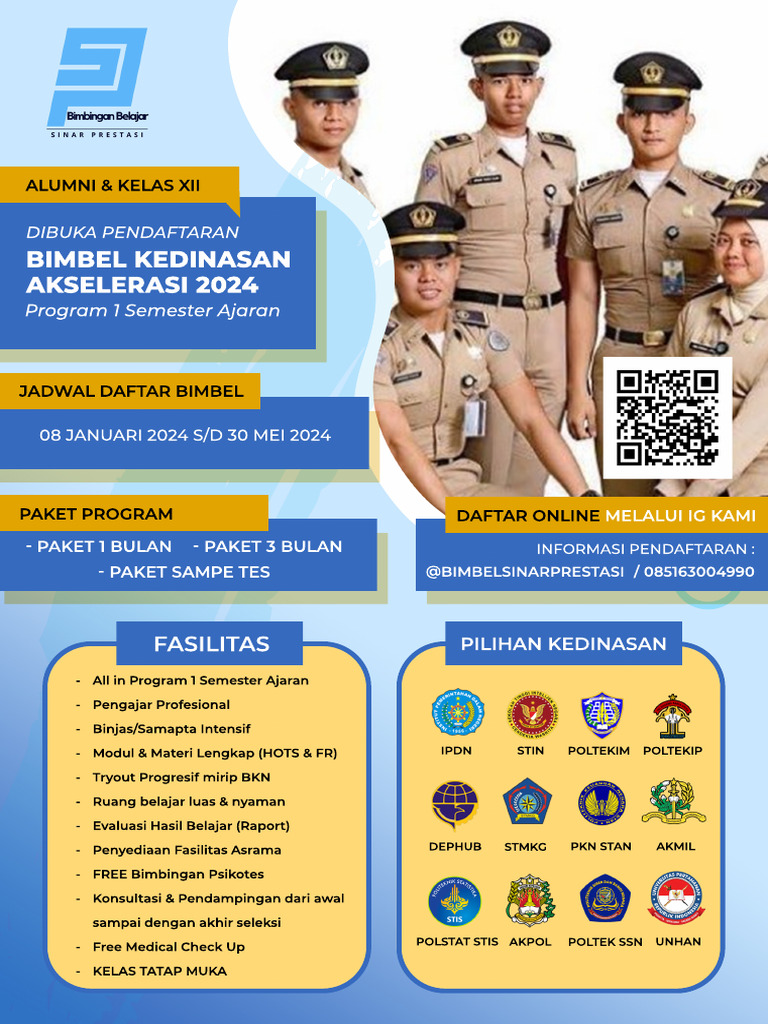 Flyer Bimbel Sinarprestasi | PDF