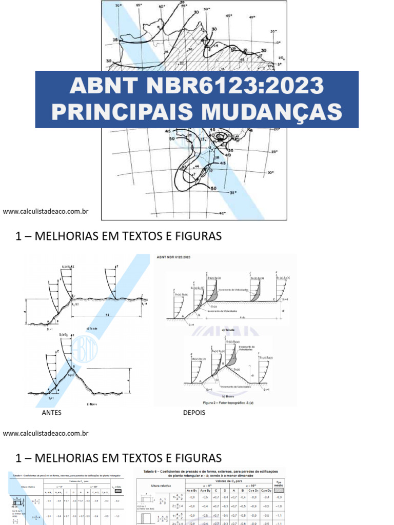 Principais Mudan As Da NBR 6123 2023 1707064612 | PDF | Tecnologia e ...