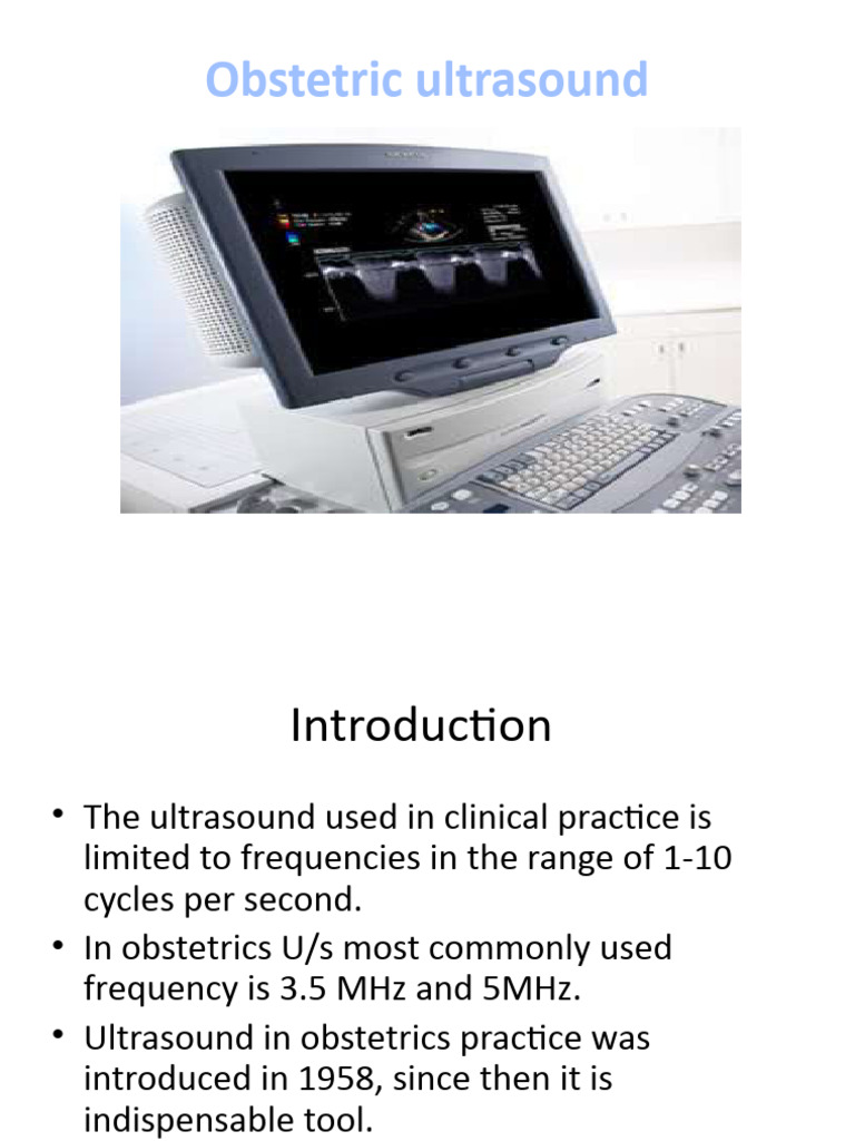 2 Obs Sono | PDF | Medical Ultrasound | Pregnancy