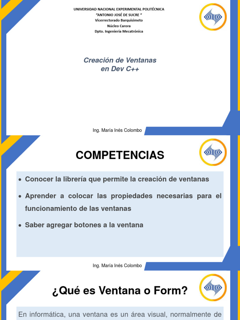 Ventanas en C++ | PDF | Ventana (informática) | C