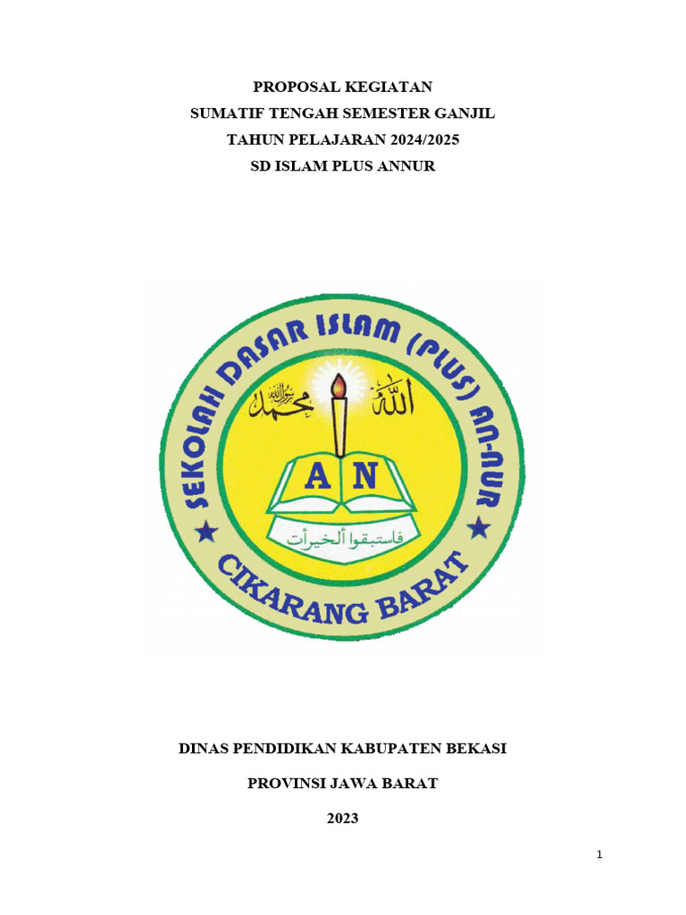 Proposal Kegiatan Sts Ganjil 2024-2025 | PDF | Kesehatan Holistik