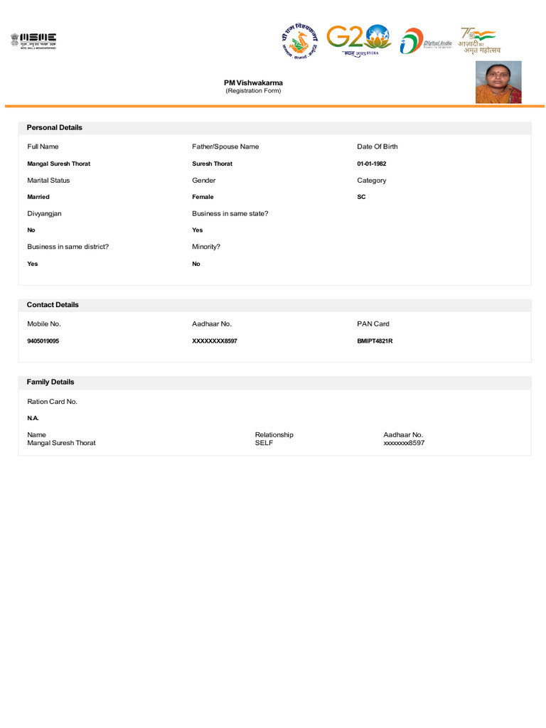 ApplicationForm - MH 017 171303 27327541 | PDF | Loans | Credit