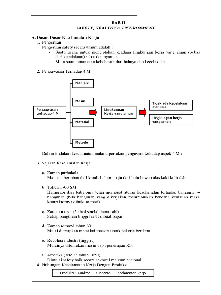Materi HSE Operator - Part1 | PDF
