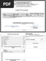 Atestado Escolar Modelo | PDF
