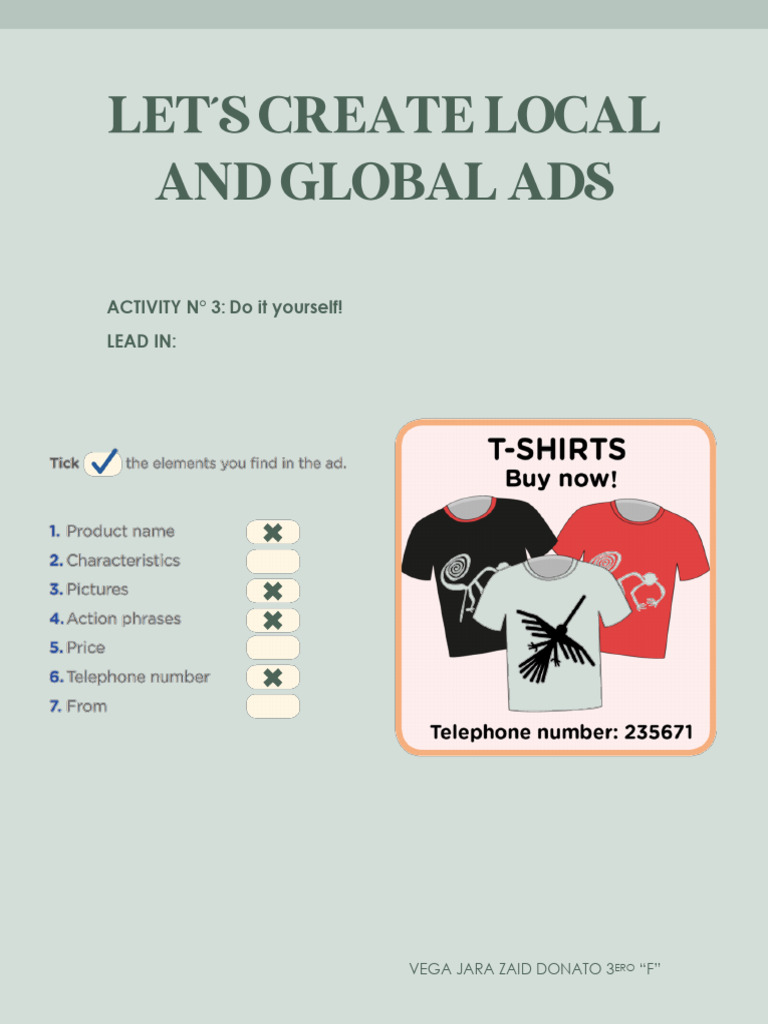 Create Local and Global Ads Guide | PDF