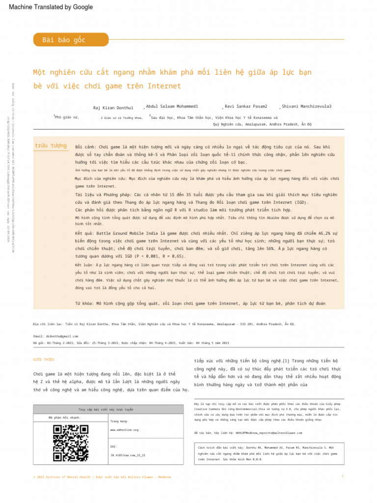 A Cross Sectional Study To Explore The Association.2 | PDF