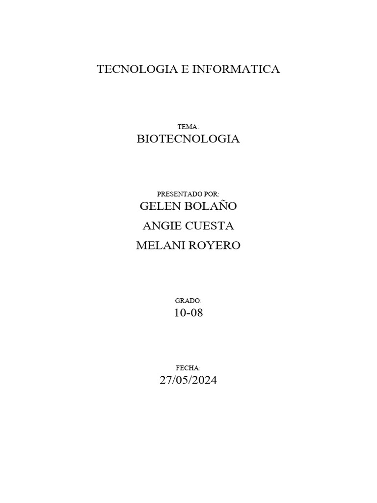 Tecnologia e Informatica | PDF | Anticuerpo | Biotecnología
