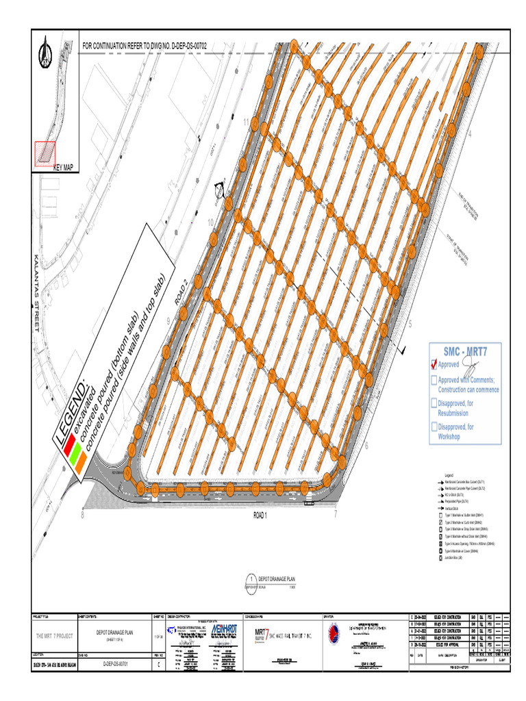 Depot Drainage Plan Overview | PDF