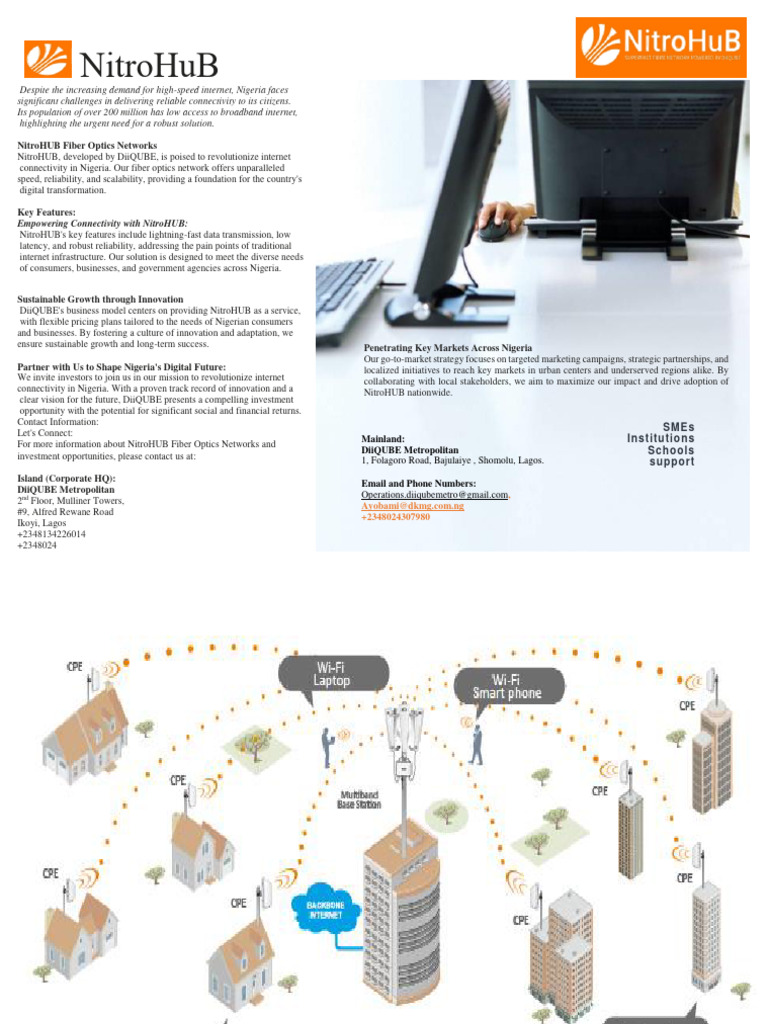 NitroHuBNigeria Ebrochure | PDF | Internet | Innovation