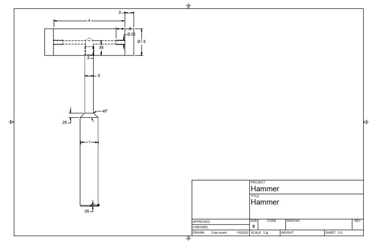 Hammer Drawing v1 | PDF