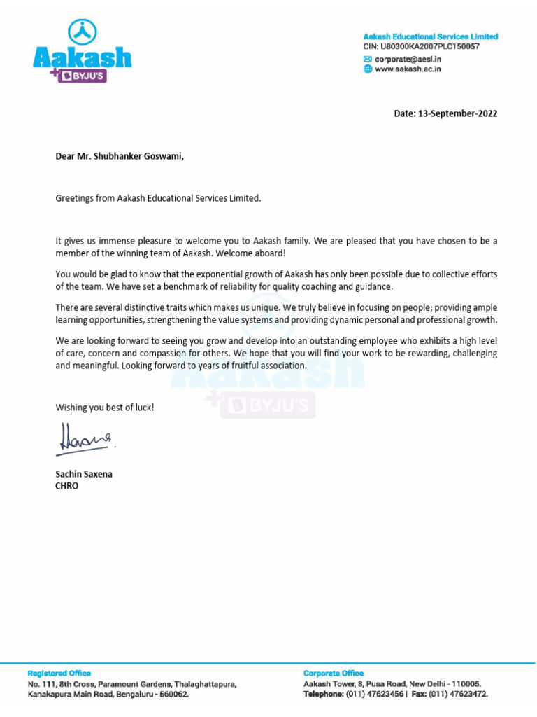 Shubhanker Goswami A16583 (Appointment Letter) - 2024 06-26-15!36!34 ...