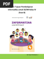 Modul Ajar Tik Kelas 4 | PDF