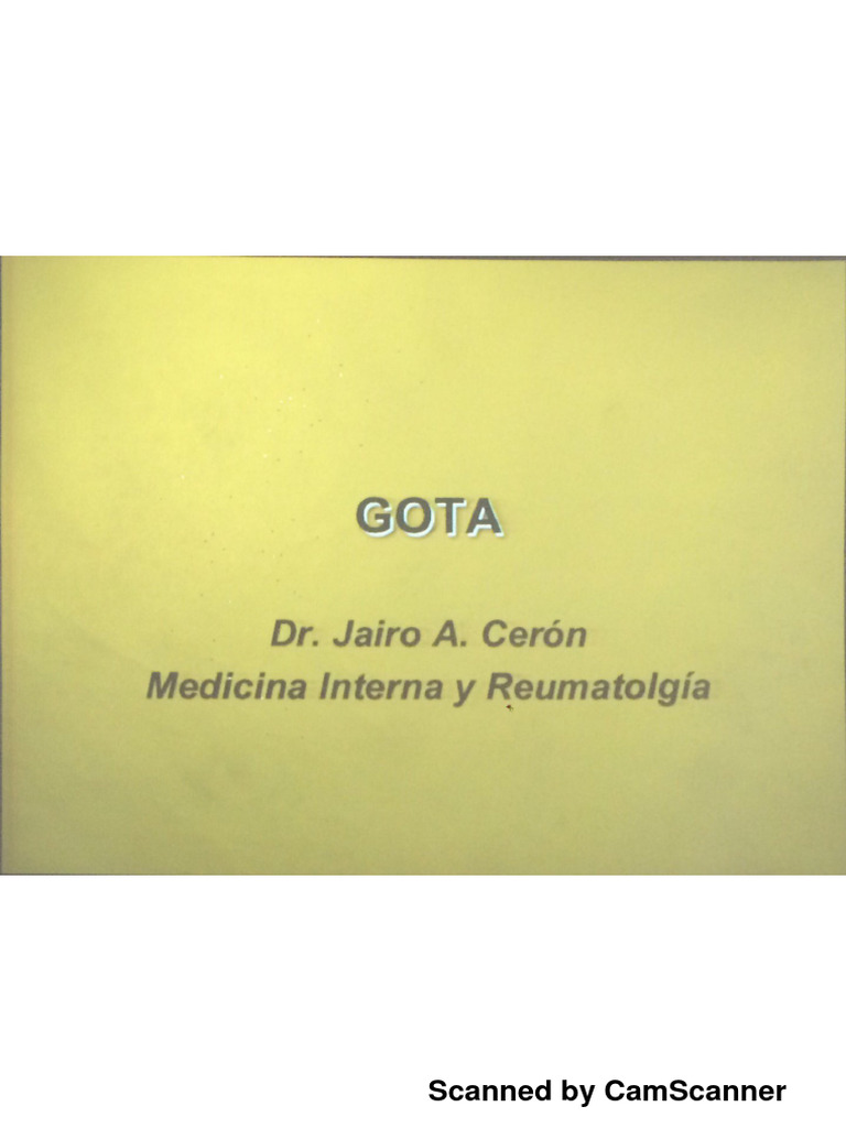 Gota | PDF