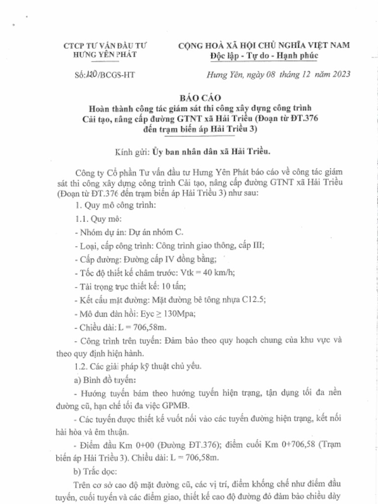 BCHT - Giám Sát | PDF