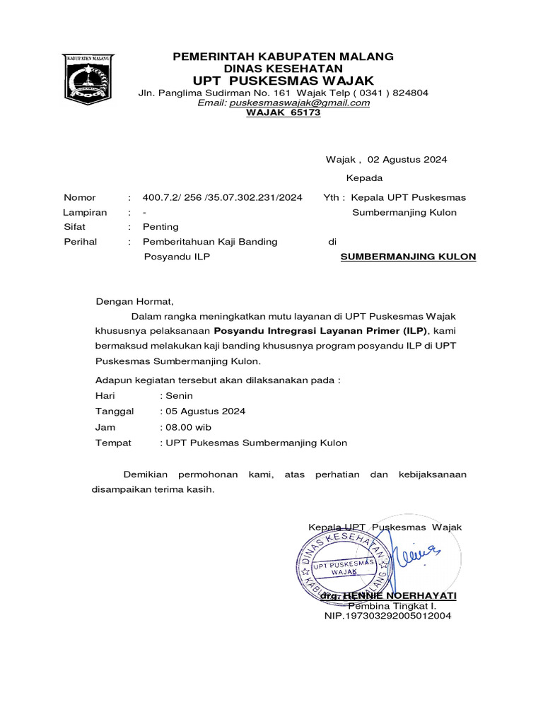 Surat Kaji Banding ILP Sumakul | PDF