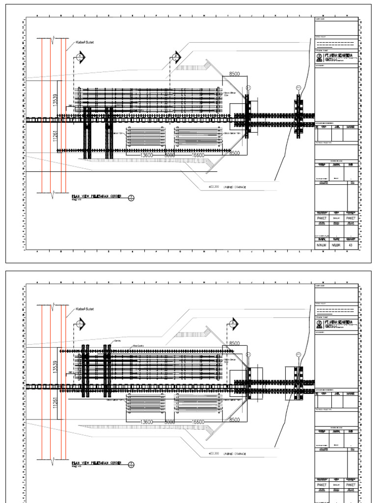 3-4a. Gambar Rencana Penempatan Erection Launcher Dan Metode Kerja | PDF