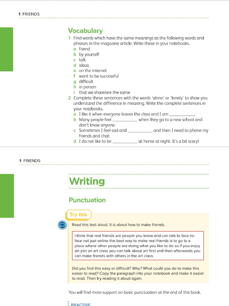Grammar Practice Unit 7 G7 | PDF
