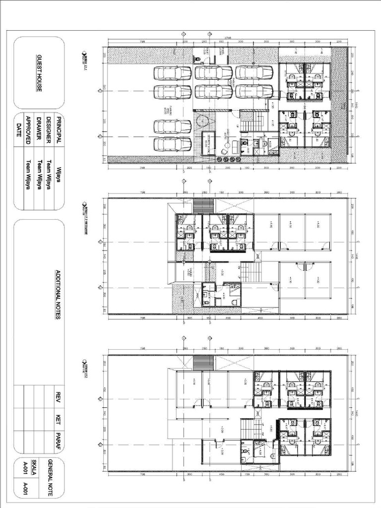 Gambar Kerja Guest House | PDF