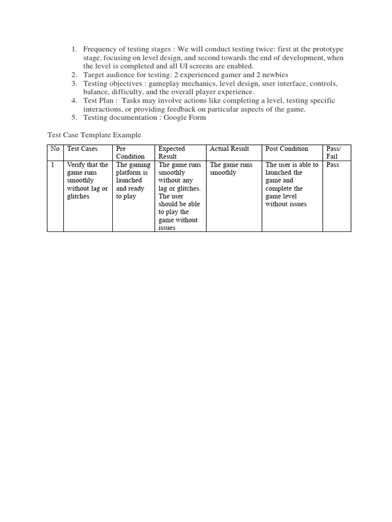 Capstone Project Activity 9 Preparing For Playtesting Pdf