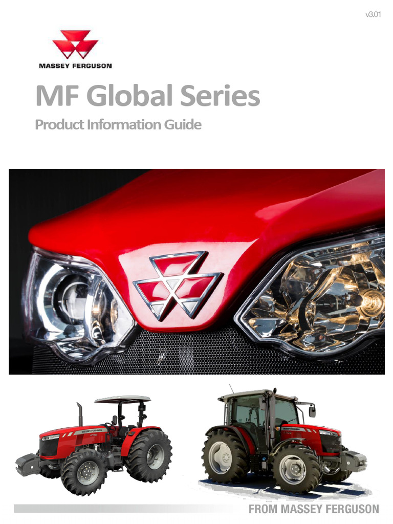 MF Global Series | PDF | Tractor | Manual Transmission
