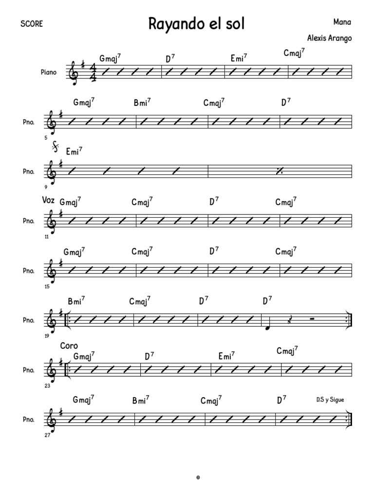 Rayando El Sol | PDF