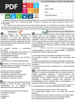 Atividade ODS | PDF | Sustentabilidade | Desenvolvimento sustentável