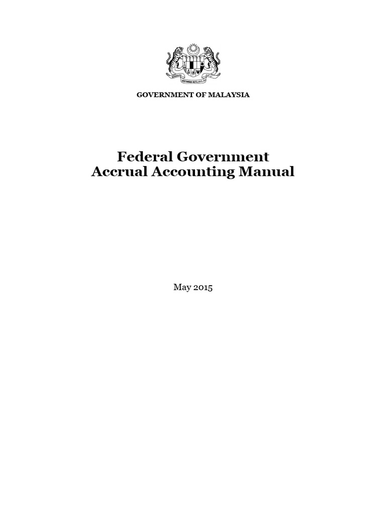 4 Accrual Acct Manual Eng Version 2 0 Pdf Balance Sheet Fund