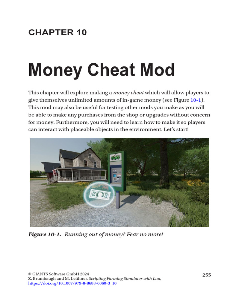 Money Cheat Mod for Farming Simulator | PDF | Creative Commons ...