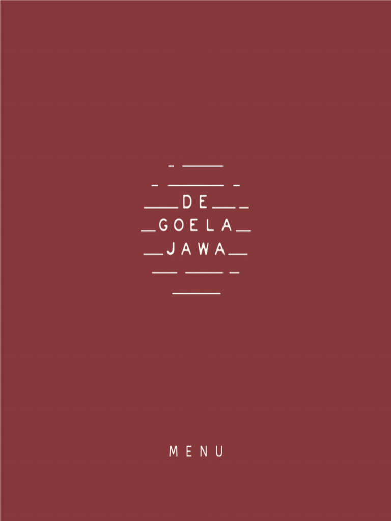 Menu de Goela Jawa-12-2 | PDF