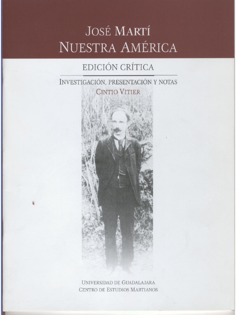 Nuestra America de Jos Marti | PDF