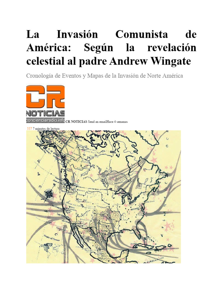 Invasión Comunista en América: Cronología | PDF | Los Estados Unidos ...