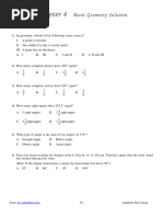 OCR GCSE Maths Higher Tier Formulae Sheet | PDF | Area | Mathematics
