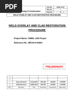 Inconel 625 Weld Overlay Procedure | PDF | Welding | Construction