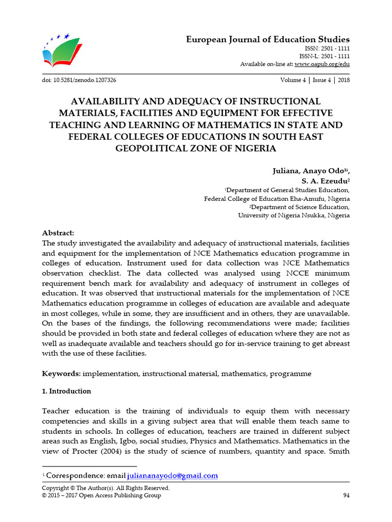 Nigeria | PDF | Creative Commons License | Mathematics