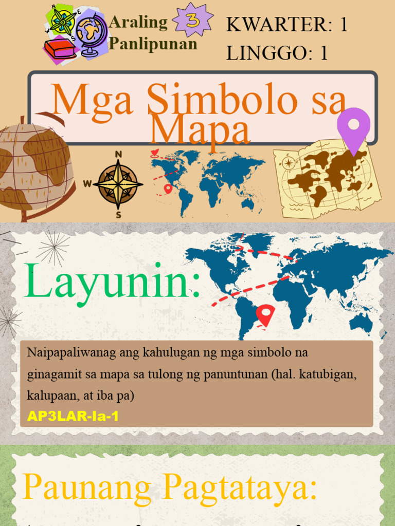 Q1.W1-Mga Simbolo Sa Mapa | PDF