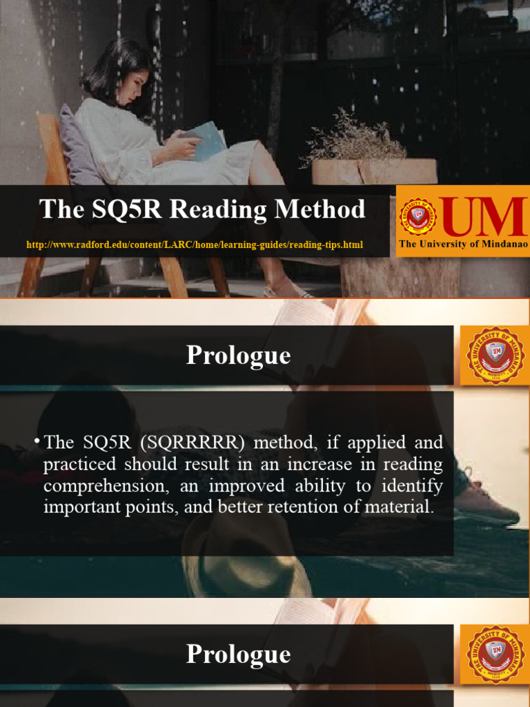The SQ5R Reading Method | PDF | Reading Comprehension | Human Communication