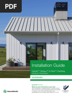 Axon Cladding Installation Guide | PDF | Framing (Construction) | Screw