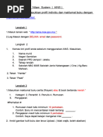 Log Masuk Dan Cara Mengisi AINS | PDF