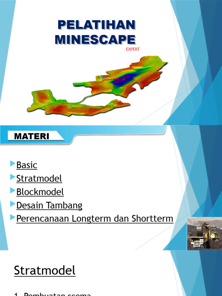 Pelatihan Minescape Expert | PDF