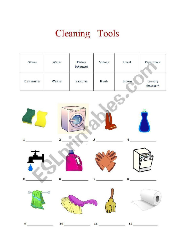 Cleaning Tools | PDF