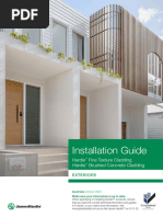 Axon Cladding Installation Guide | PDF | Framing (Construction) | Screw