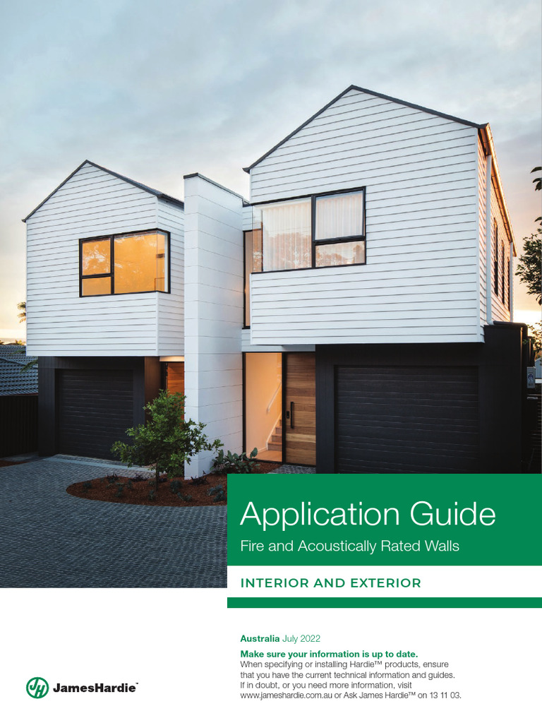James Hardie Fire Rated Wall Systems Guide | PDF | Wall | Building ...