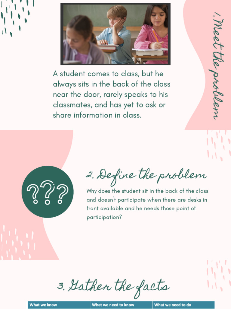 Problem Based Learning Sample | PDF | Teachers | Human Communication