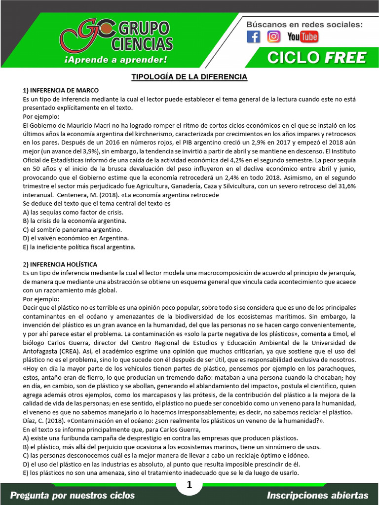 Tipología de Textos | PDF | Asma | Homeopatía